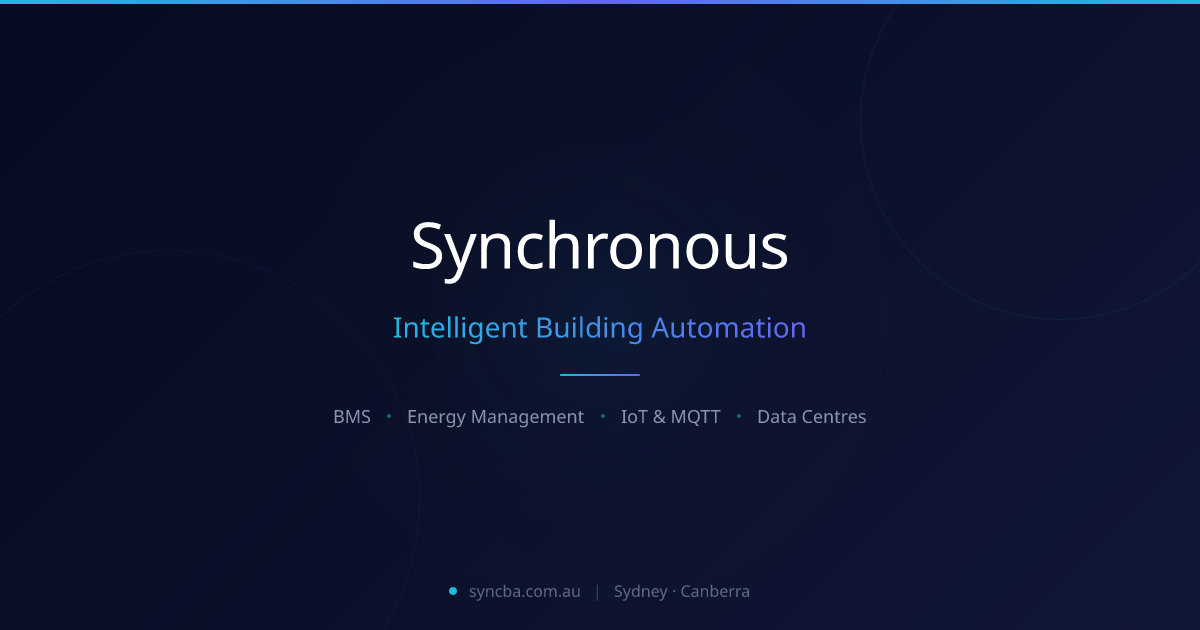 Synchronous Building Automation | BMS & Smart Building Solutions Australia